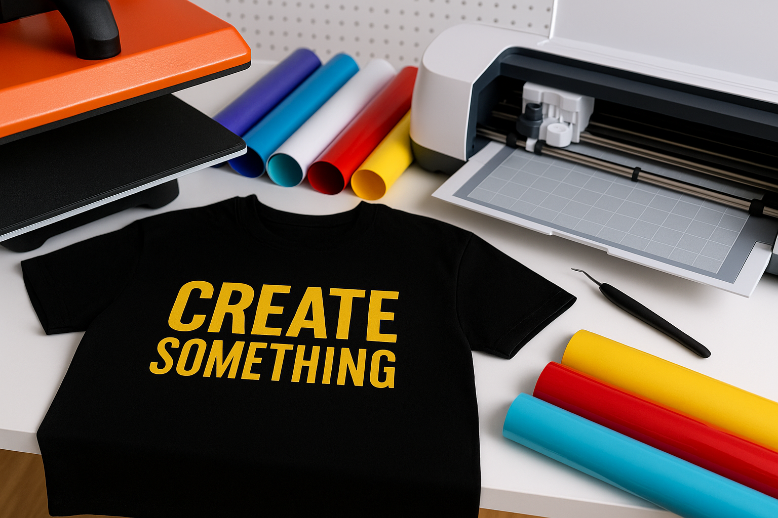 The Ultimate Guide to Heat Transfer Vinyl (HTV) for Beginners ...